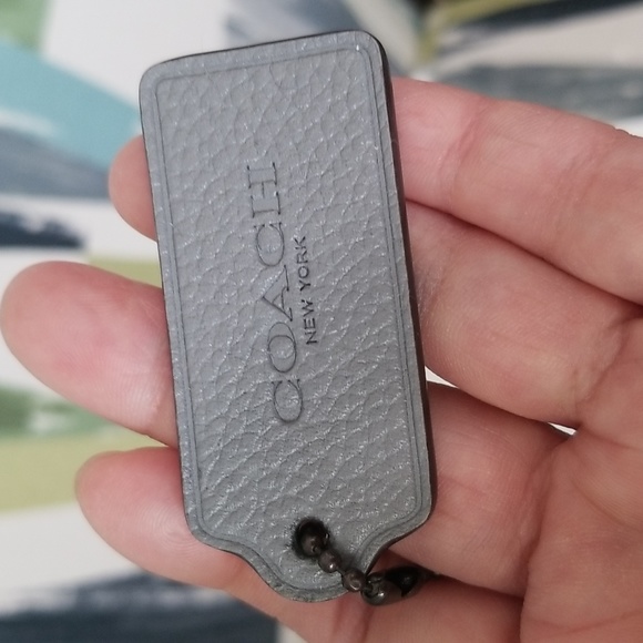 Coach | Bags | Coach Hang Tag In Grey Brand New | Poshmark
